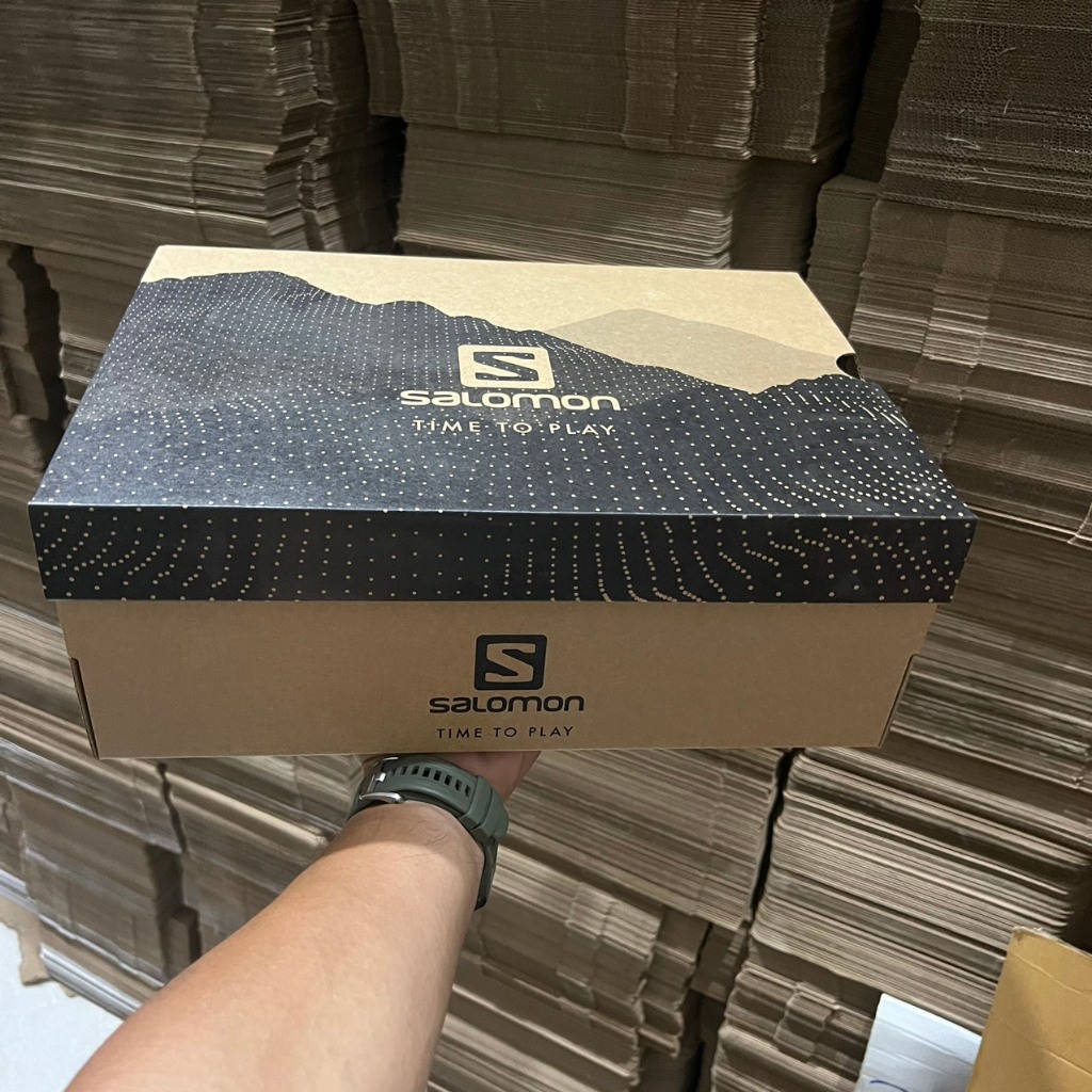 COMBO 5 HỘP GIÀY, BOX GIÀY CHÍNH HÃNG SALOMON NHIỀU SIZE | Shopee Việt Nam