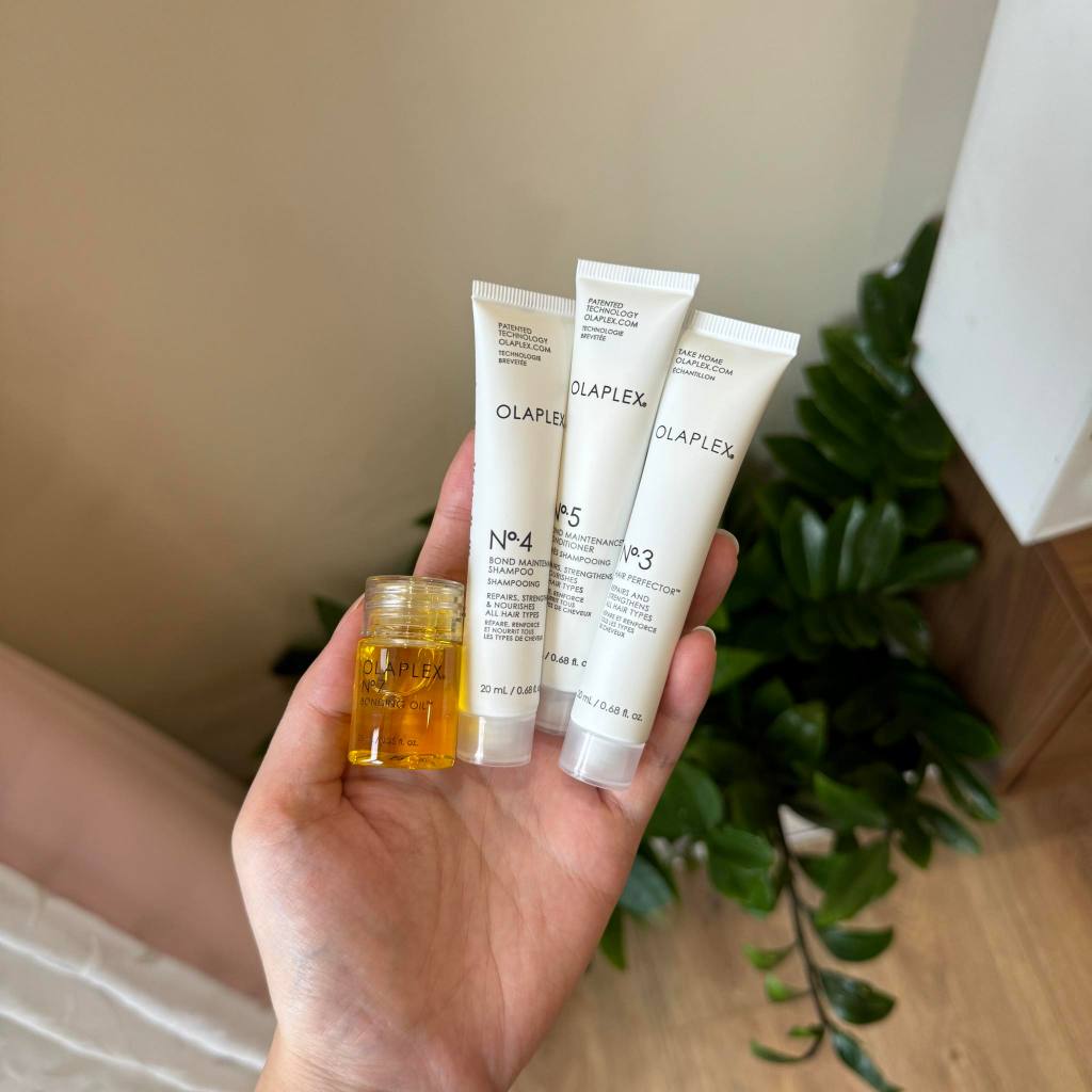 Combo 4 món dưỡng tóc mini Olaplex | Shopee Việt Nam