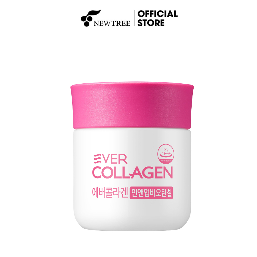 [GIFT] Viên uống Ever Collagen In & Up Biotin Cell 4 Weeks làm đẹp da ...