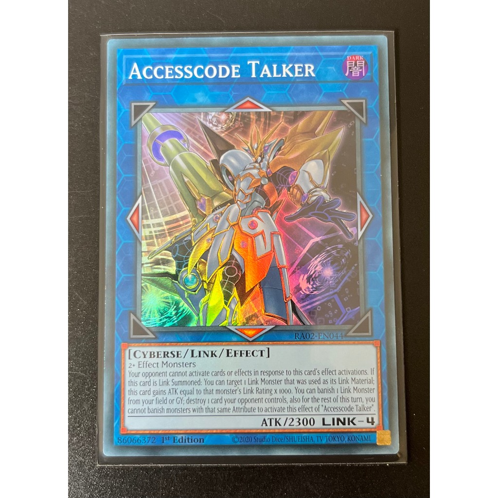 [Thẻ bài Yugioh] - [TCG-UK] - RA02-EN044 - Accesscode Talker | Shopee Việt Nam