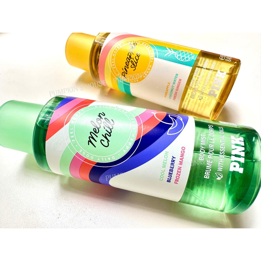 Xịt Thơm toàn thân Pink Victoria's Secret Melon Chill -Pineapple Slice ...