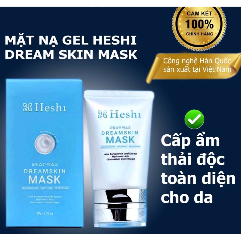 MẶT Nạ gel dưỡng da Heshi Dream Skin Mask Gel 50g chính hãng giúp đào ...
