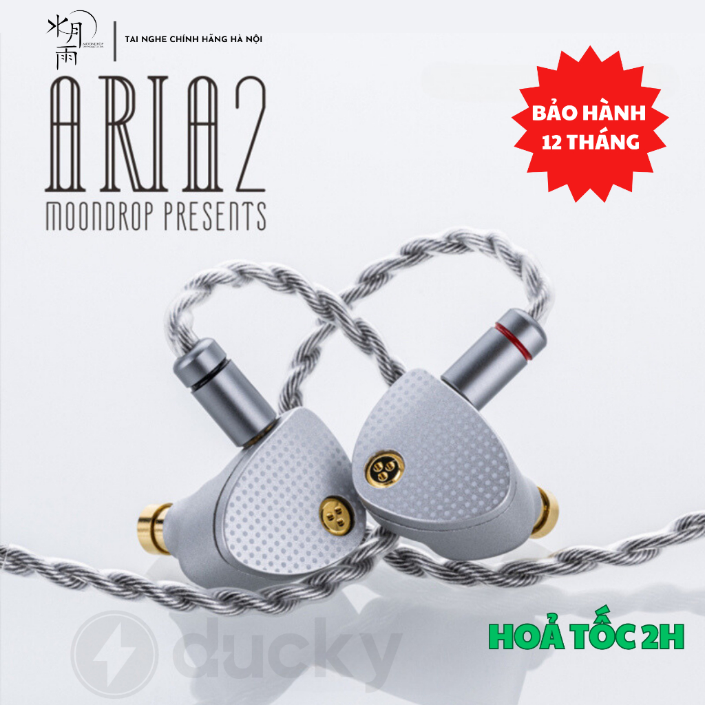 Tai Nghe Có Dây Moondrop Aria 2 Cao Cấp, Âm Thanh Hifi, Nghe Vocal Cực Hay, Chính Hãng Bảo ...