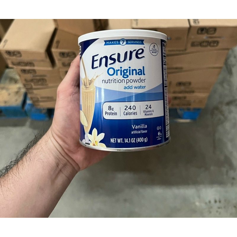 [Date 12/2025]Sữa bột Ensure Mỹ Original Nutrition Powder 400g | Shopee ...