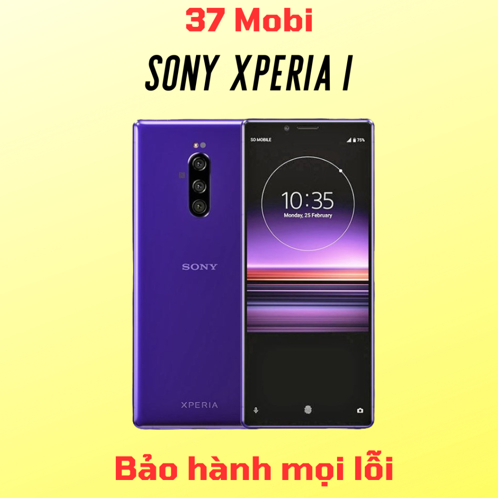 Điện thoại Sony Xperia 1 (Sony X1) màn 4K 6.5 inch Chip Snap 855 ...