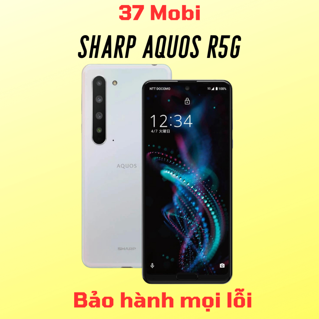 Điện thoại Sharp Aquos R5G RAM 12G+256G Màn 120Hz 2K - Chip Snap 865 5G | Shopee Việt Nam