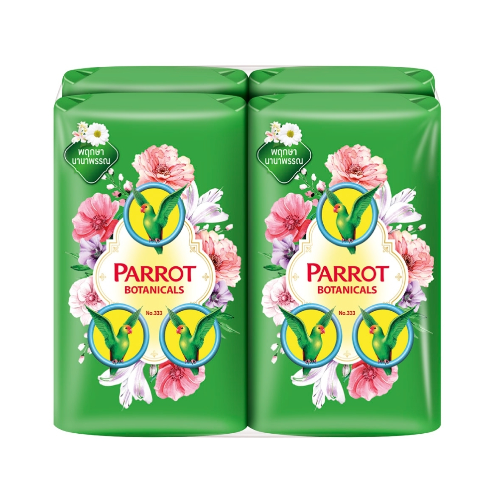 [SỈ LỐC 6 CỤC] Xà Phòng Vẹt Thái Lan PARROT BOTANICALS 55G Cực Thơm Cho Da Trắng Sáng Mịn Màng ...