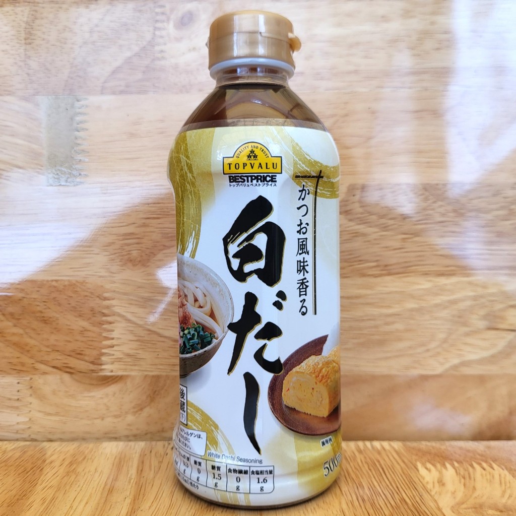 TOPVALU [chai 500ml] NƯỚC DÙNG TỪ CÁ BÀO [JAPAN] White Dashi Seasoning ...