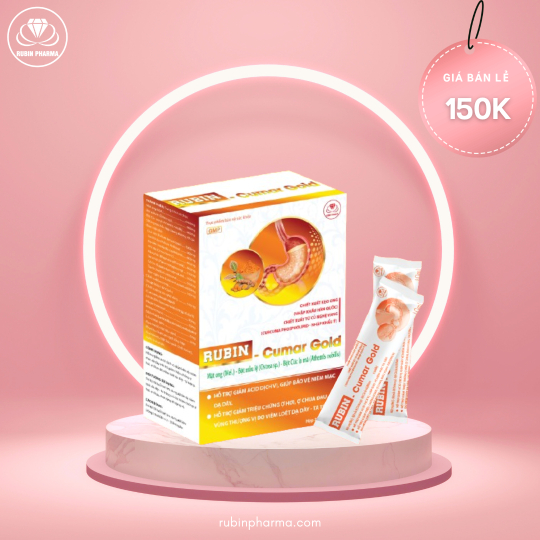 Dạ dày Rubin Cumar Gold 2023 (Hộp 20 gói x 10ml) | Shopee Việt Nam