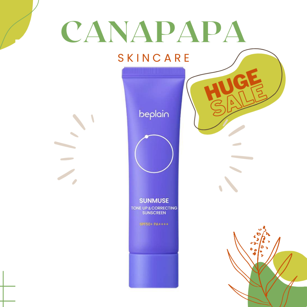 Kem chống nắng Be Plain tím Sunmuse Tone Up & Correcting Sunscreen ...