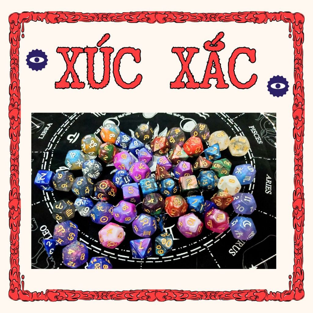 [Tổng hợp] Xúc xắc Tarot, chiêm tinh, chữ Rune, Cung Hoàng Đạo và Số ...