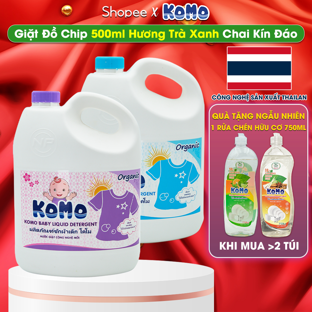 Combo Nước Giặt Komo Hương Hoa Biển Tuyết 3kg và Nước Giặt Komo Hương ...