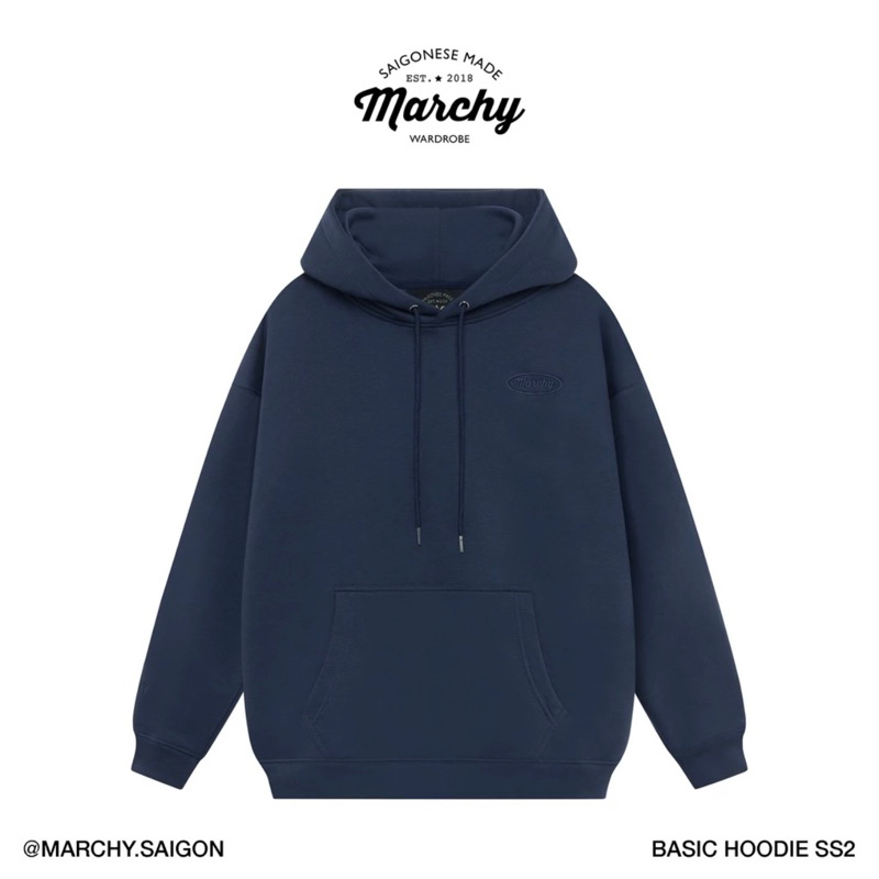 [Mã FADEP908 giảm đến 30k đơn từ 99k] MARCHY - Basic Hoodie SS2 - Áo ...