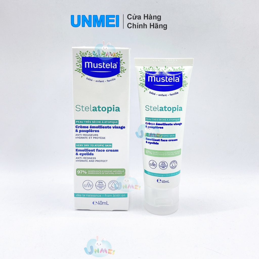 Kem Dưỡng Mặt Cho Da Chàm Thể Tạng (Viêm Da Cơ Địa) Mustela Stelatopia ...