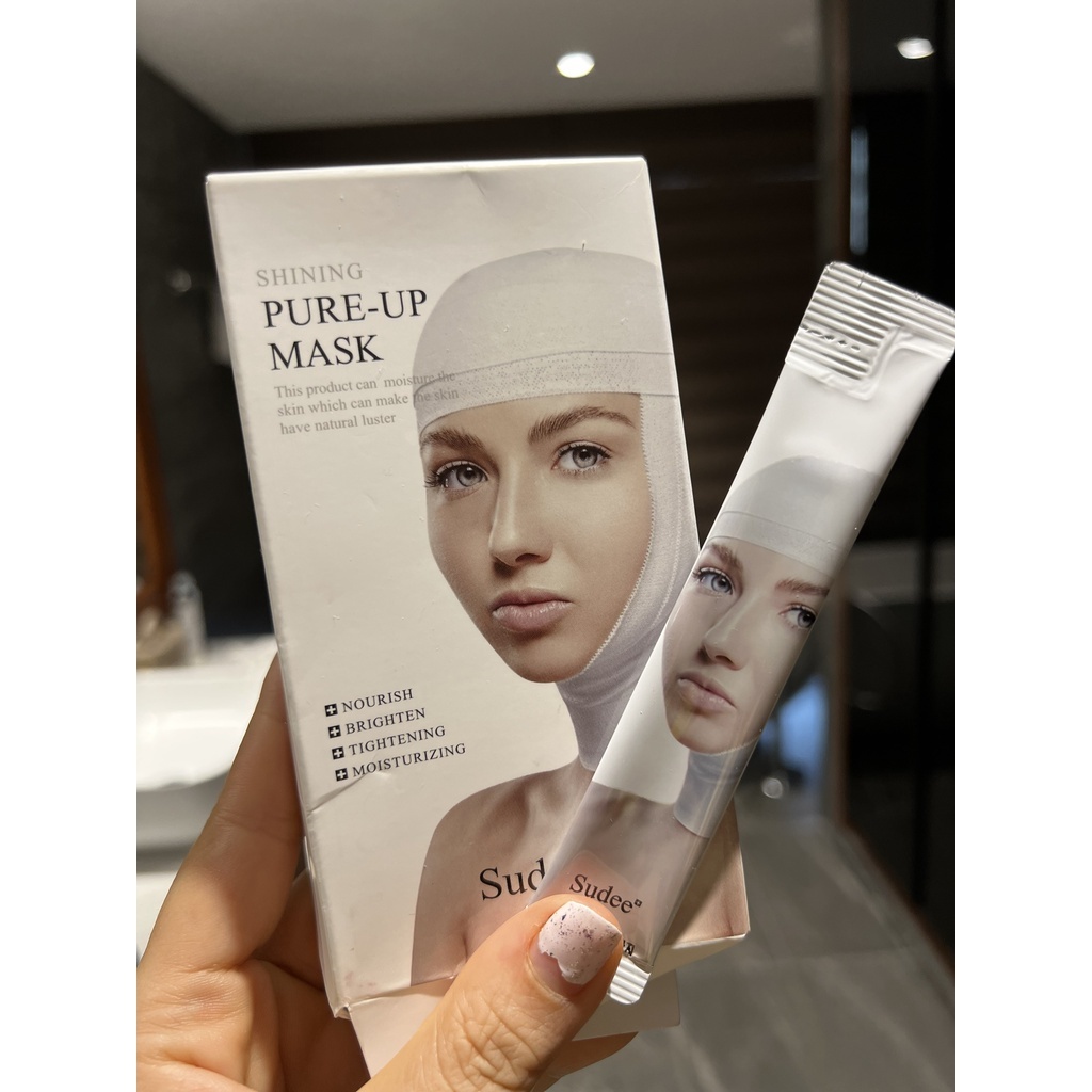 Mặt Nạ Ngủ Sudee Shining Pure-up Mask Giúp Cho Làn Da Trắng Sáng Và Mịn ...