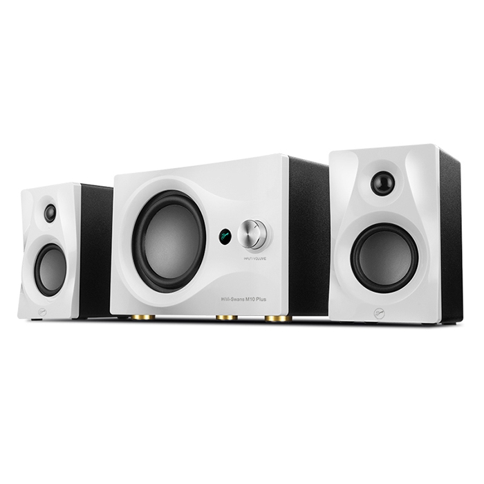 Loa 2.1 HIVI SWAN M10 Plus chính hãng bản quốc tế màu trắng Full VAT ...