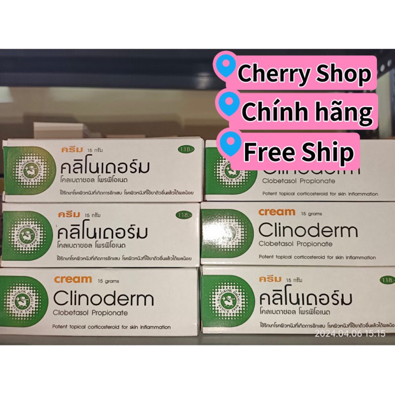 Kem Loại Bỏ Vảy Nến ,Á Sừng Clinoderm Chính Hãng Thái Lan!! | Shopee ...