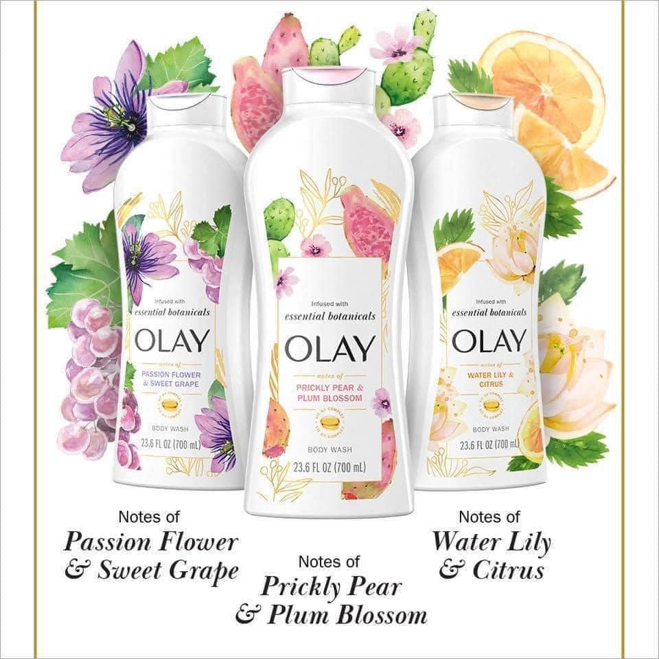 Sữa tắm Olay Essential Botanicals Body Wash Mỹ 700ml | Shopee Việt Nam