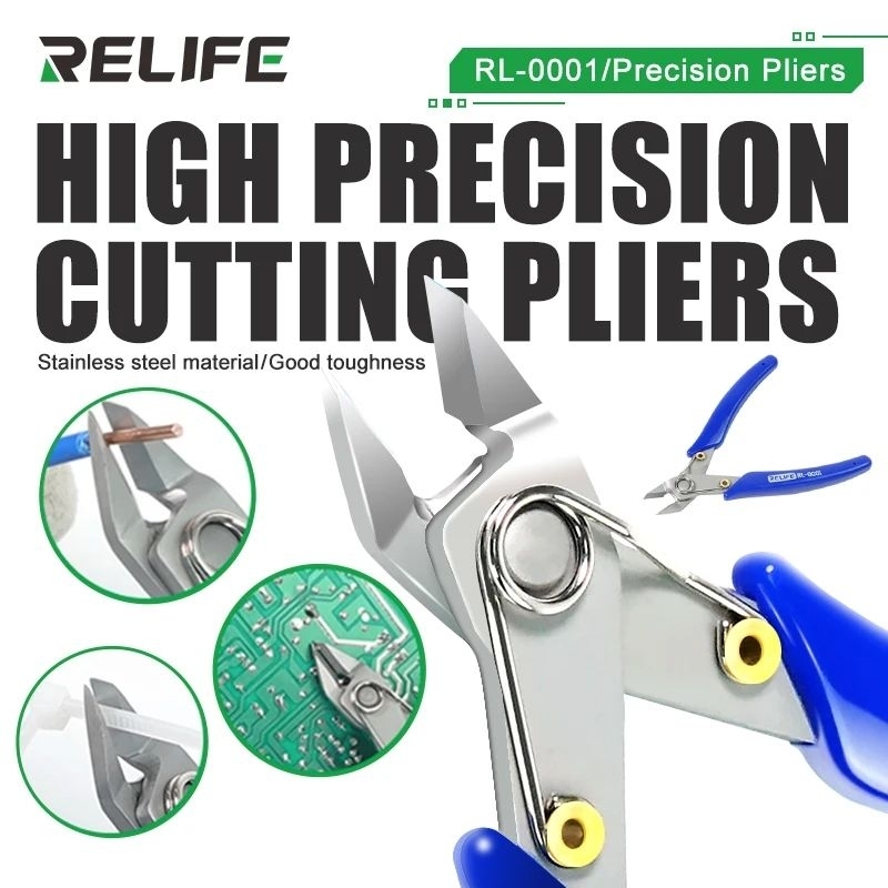 RELIFE RL-0001 Pliers precision cutting side Snips flush pliers For ...