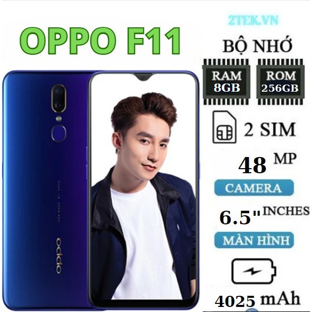 điện thoại Oppo F11 ram 8G/256G, Camera siêu nét, Chiến Game siêu mượt ...