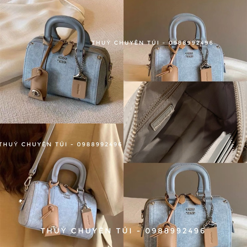 Túi Chio'' 2nd Màu Bò Size 18 Dáng Trống New | Shopee Việt Nam