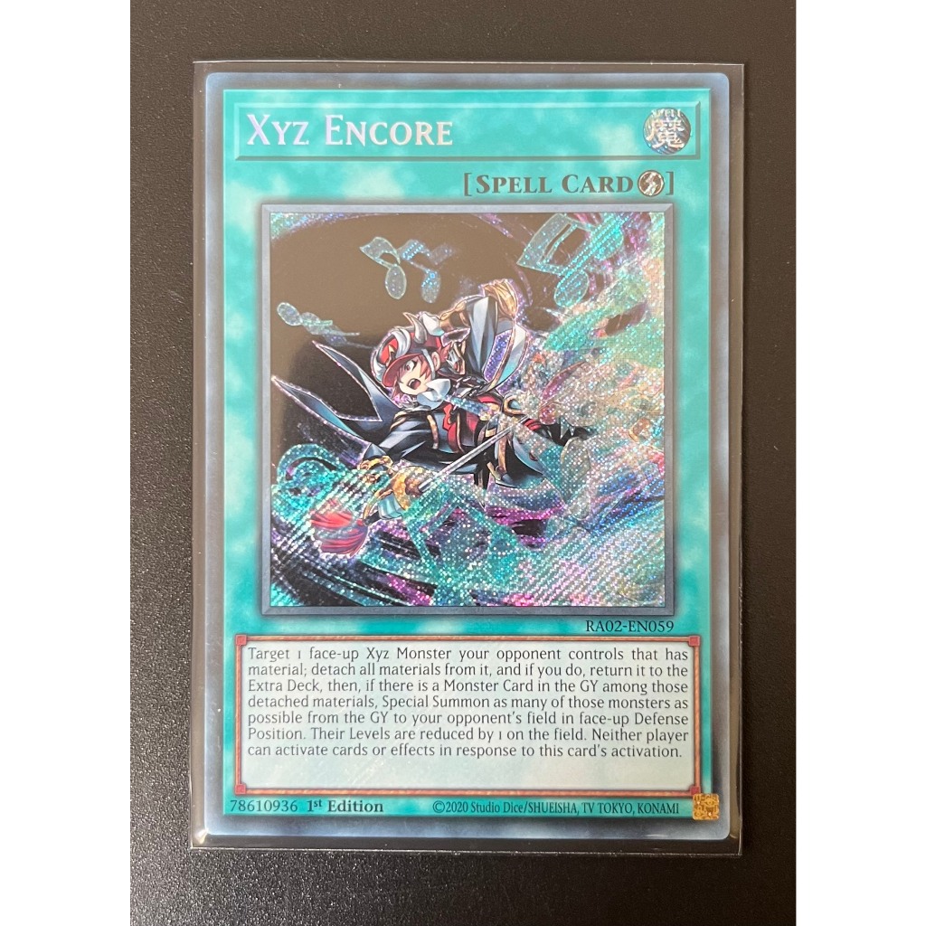 [Thẻ bài Yugioh] - [TCG-UK] - RA02-EN059 - Xyz Encore | Shopee Việt Nam