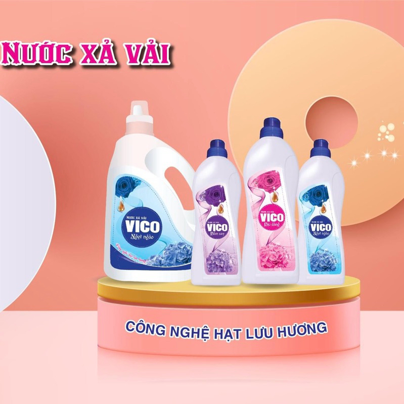 Nước xả vải VICO 900g (màu Xanh) | Shopee Việt Nam