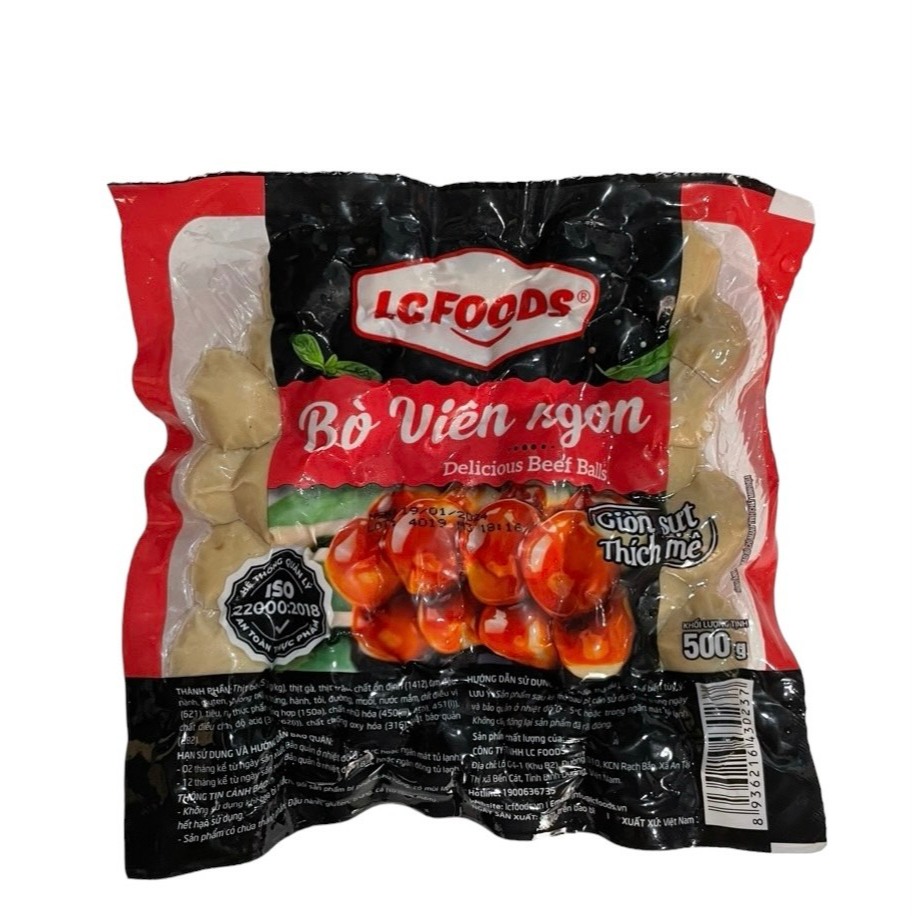 Bò Viên Ngon LC Foods 500G [ giao nhanh HCM ] | Shopee Việt Nam