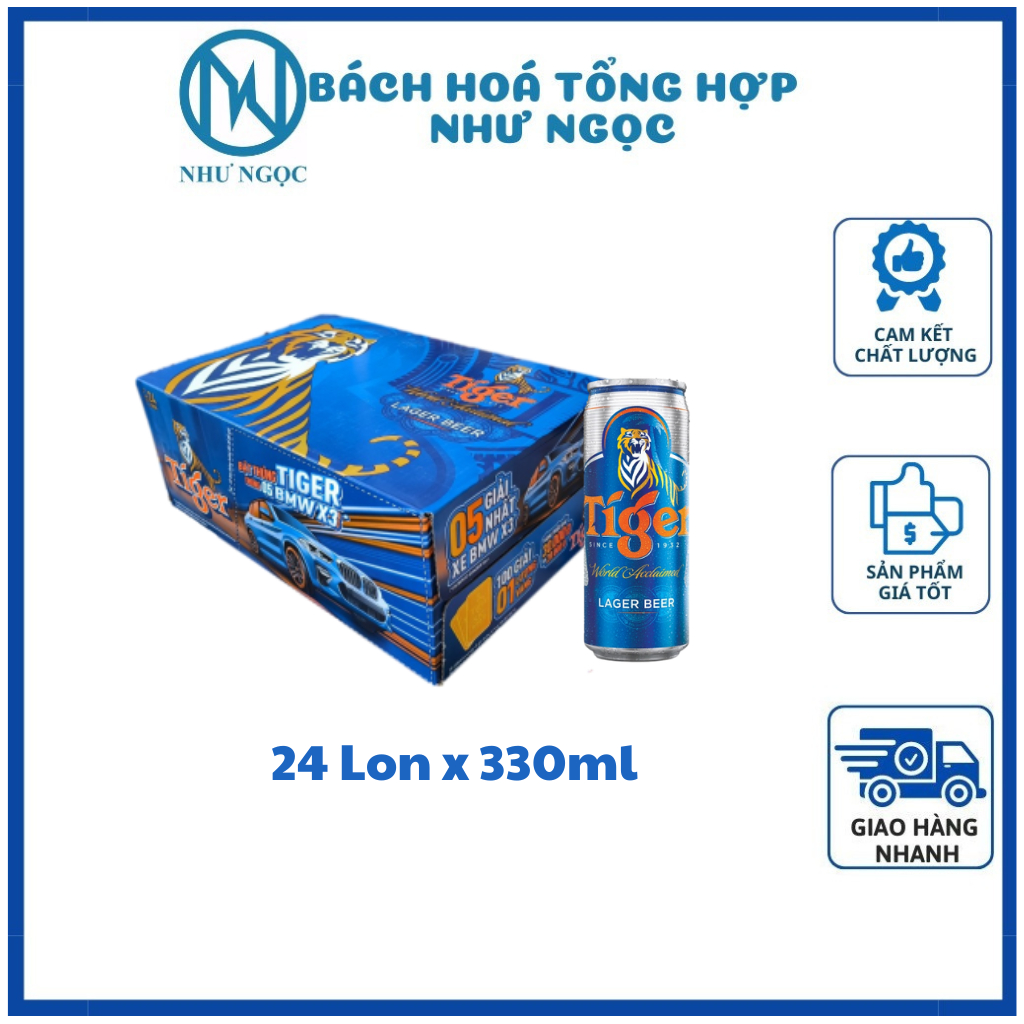 Bia Tiger Nâu/Tiger Bạc Nồng Độ 4-5% - Bách Hóa Tổng Hợp Như Ngọc ...