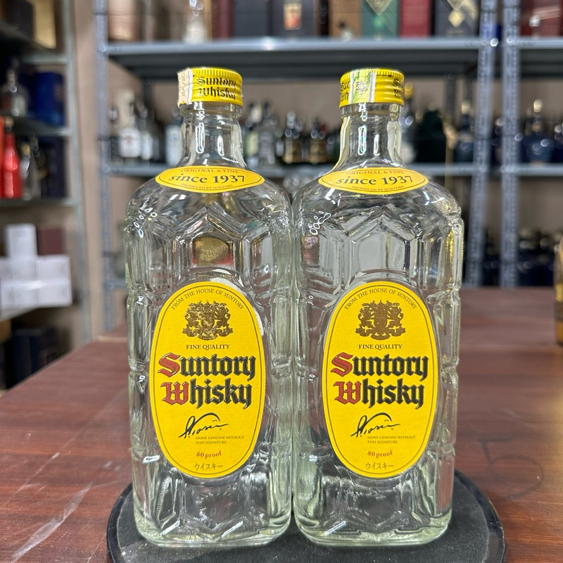 VỎ CHAI RƯỢU NGOẠI SUNTORY WHISKY 700ML | Shopee Việt Nam