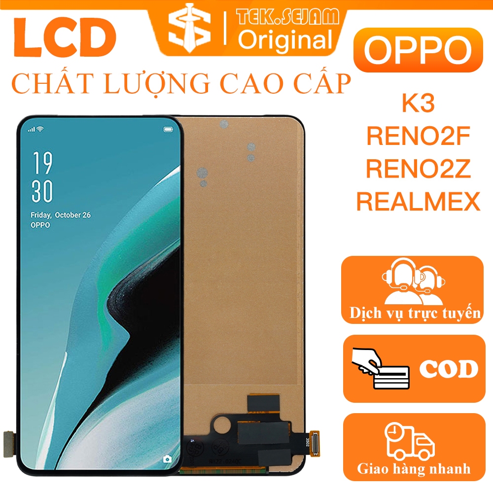 Bộ phận thay thế màn hình cảm ứng LCD cao cấp Oppo K3 Reno2F Reno2Z RealmeX - Công việc thử ...