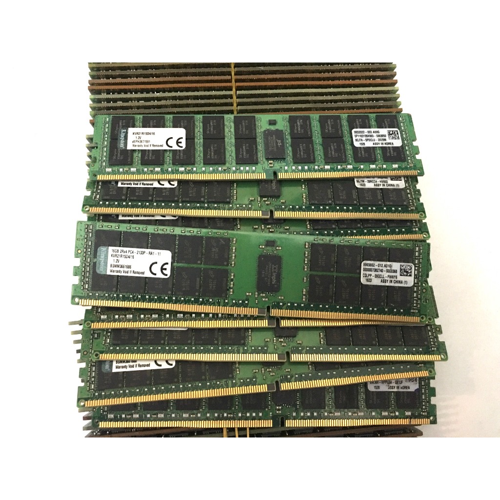 Ram sever máy chủ ECC RG - 16GB 32Gb D3 D4 buss 1600 1866 2133 Main x79 x99 - 16G 32G bảo hành ...