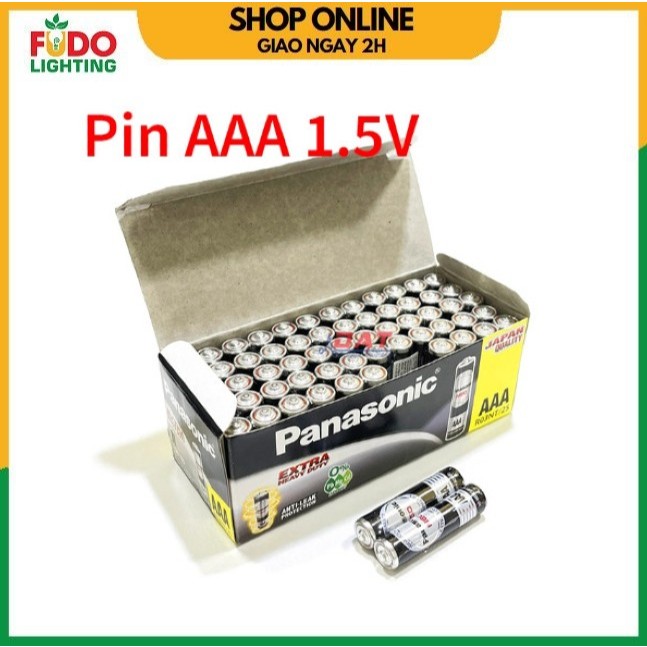 COMBO 10 viên pin 3A 1,5V Panasonic R03NT/2S chính hãng | Shopee Việt Nam