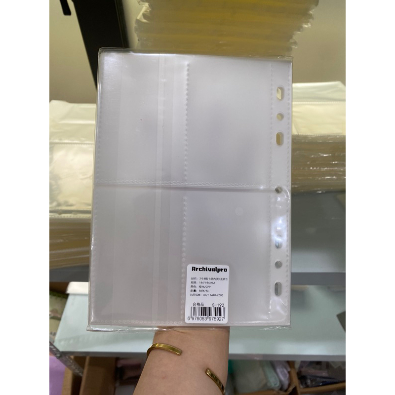 Sheet A5 Archivalpro Dày Chính Hãng Sheet Chất Pp Cpp Vừa 2 3 Và 6