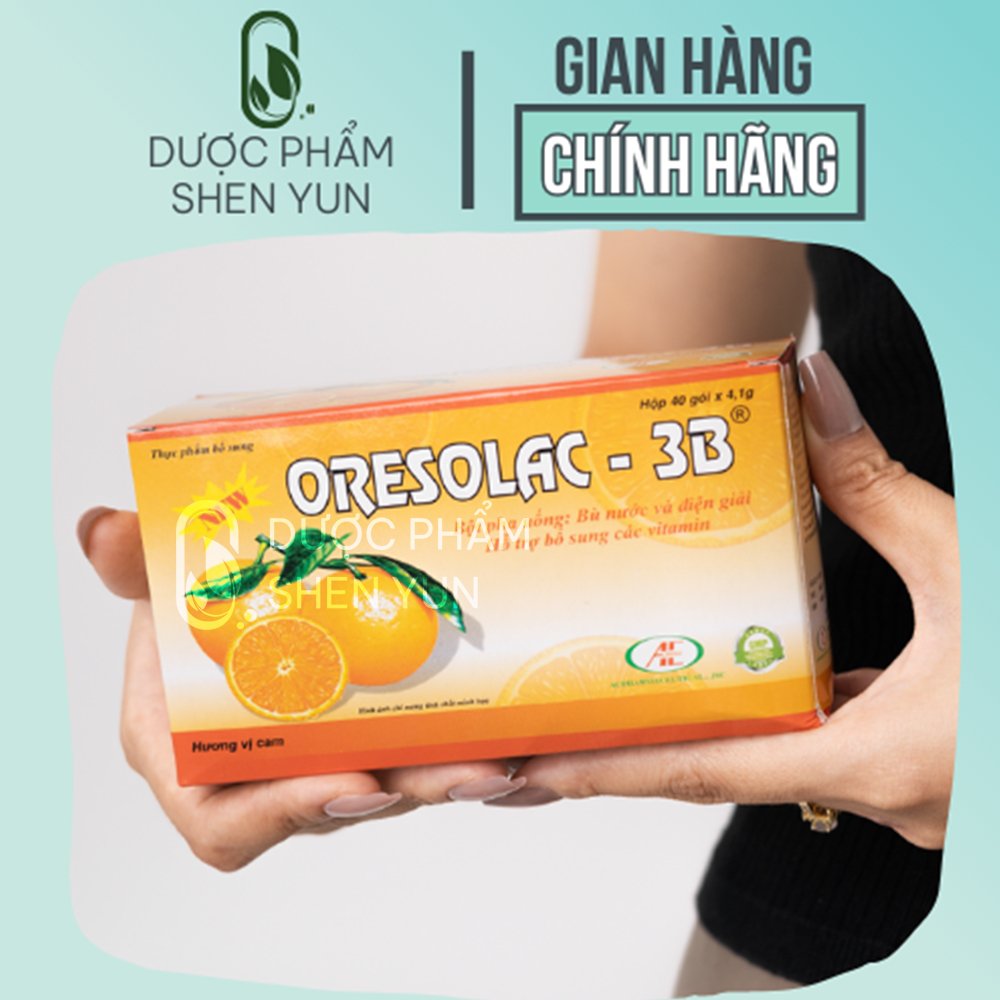 Bột uống giải khát Oresol - 3B bổ sung vitamin B1, vitamin B2, vitamin ...