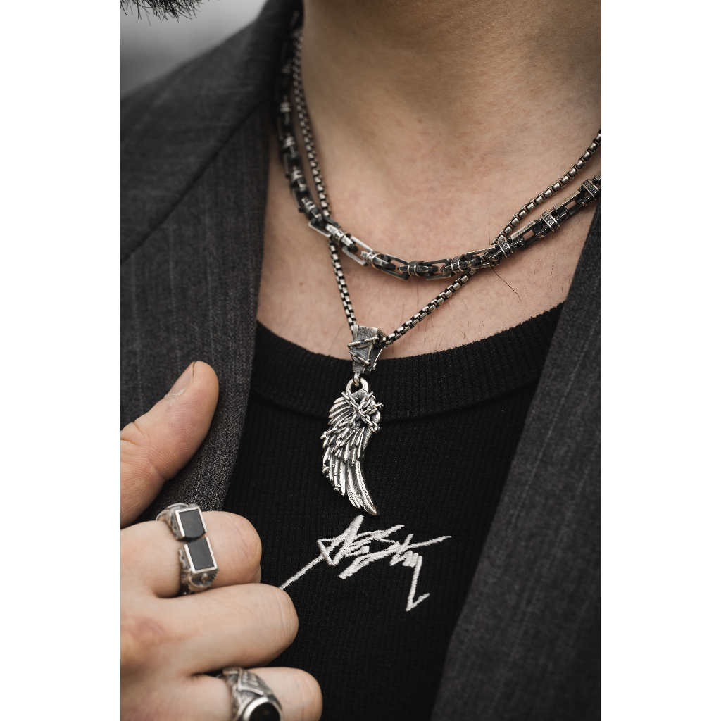 Dây Chuyền Bạc Nam, Nữ S925 Freedom Helios Silver Original | Shopee Việt Nam