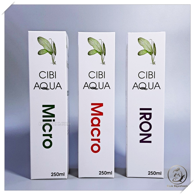 Bộ Phân Nước CiBi AQUA - MICRO | MACRO | IRON || Dòng Phân Nước Cực Hiệu Quả Dành Cho Cây Thuỷ ...
