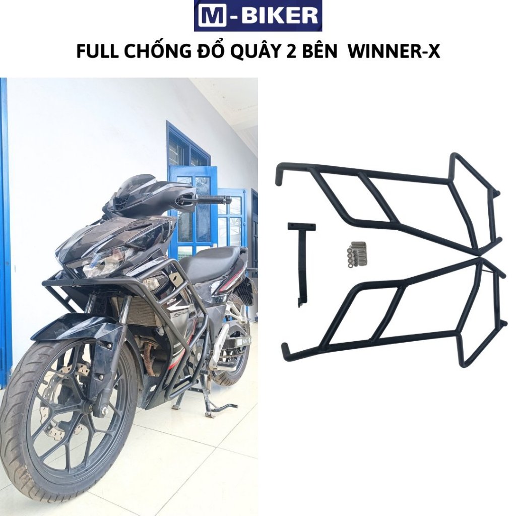 Khung Chống Đổ Winner X, V1, V2, V3, V4 chính hãng Mbiker | Shopee Việt Nam