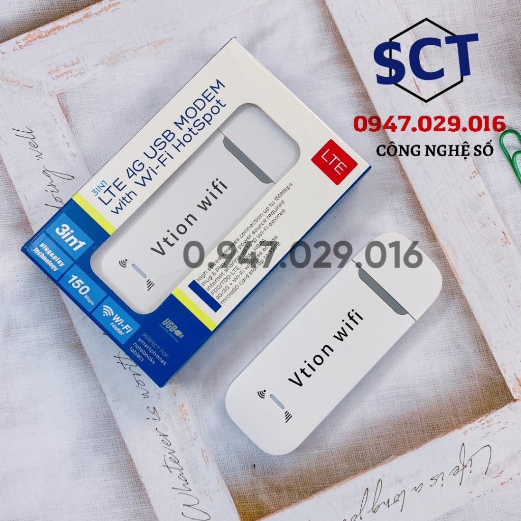 Củ Phát Wifi - USB Phát Sóng Wifi 3G 4G Vtion Huawei - Củ Phát Vtion ...