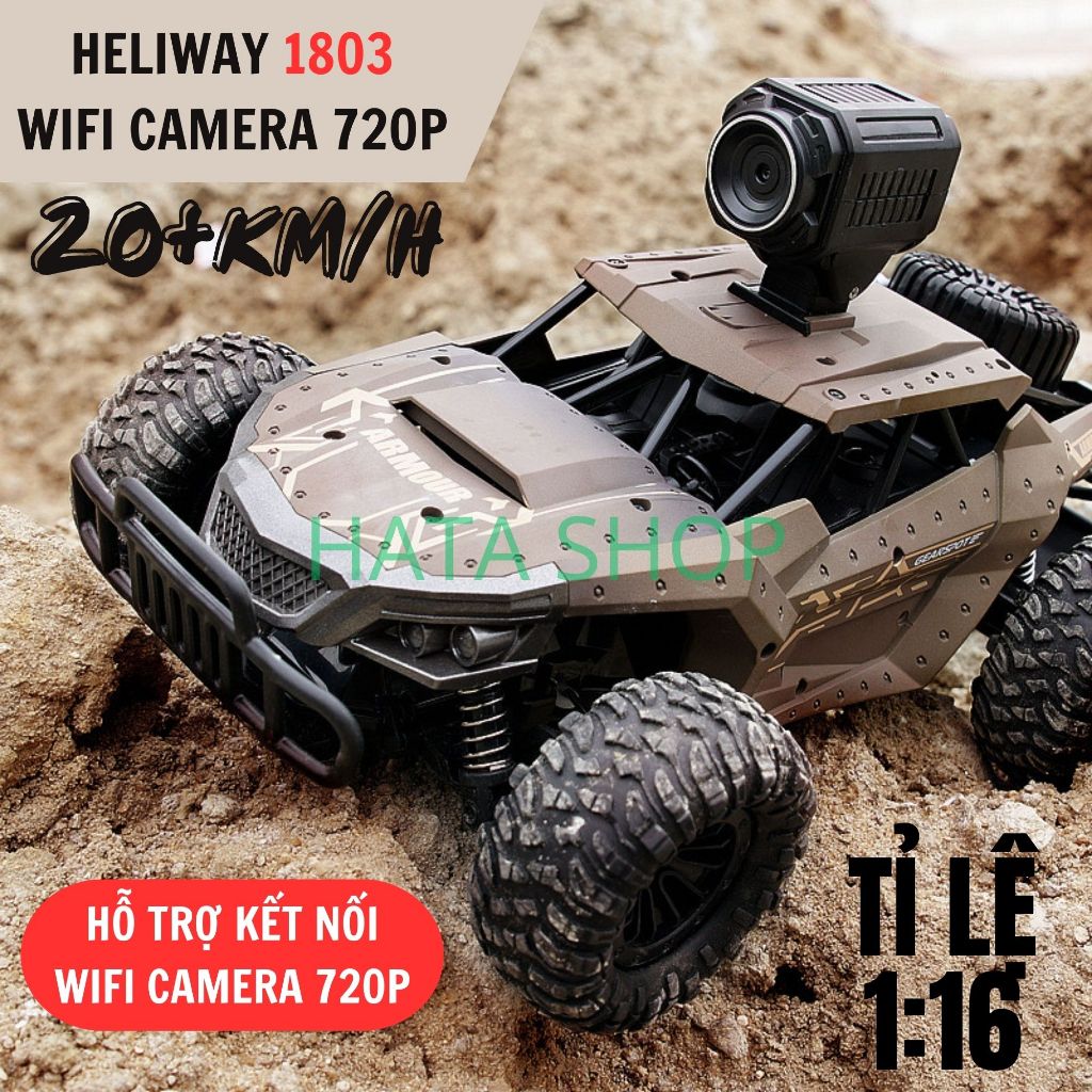 Xe Đua Địa Hình Điều Khiển Từ Xa HELIWAY 1803 Tốc Độ 20km/h Có Camera ...