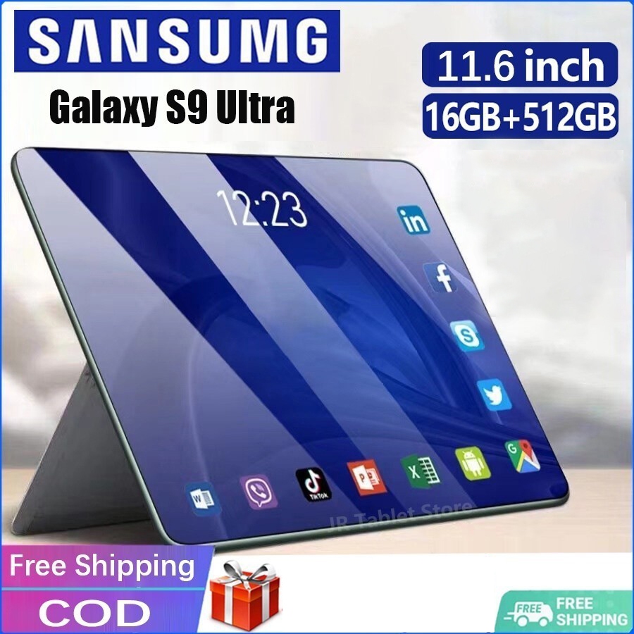 Máy tính bảng samsung Tab Galaxy S9 Ultra Android 12 inch 16GB + 512GB ...