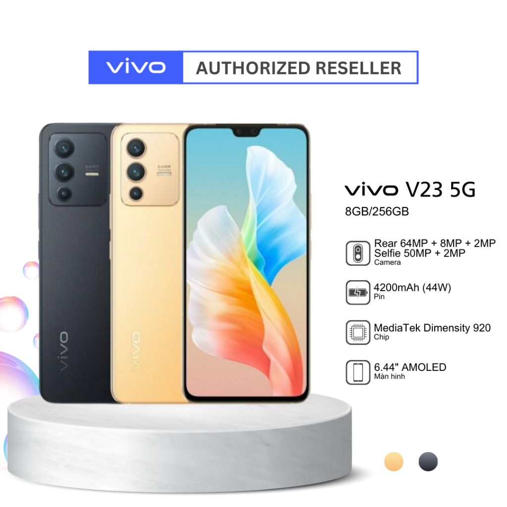 Điện thoại Vivo V23 5G 2sim ram 8G/128G | Shopee Việt Nam