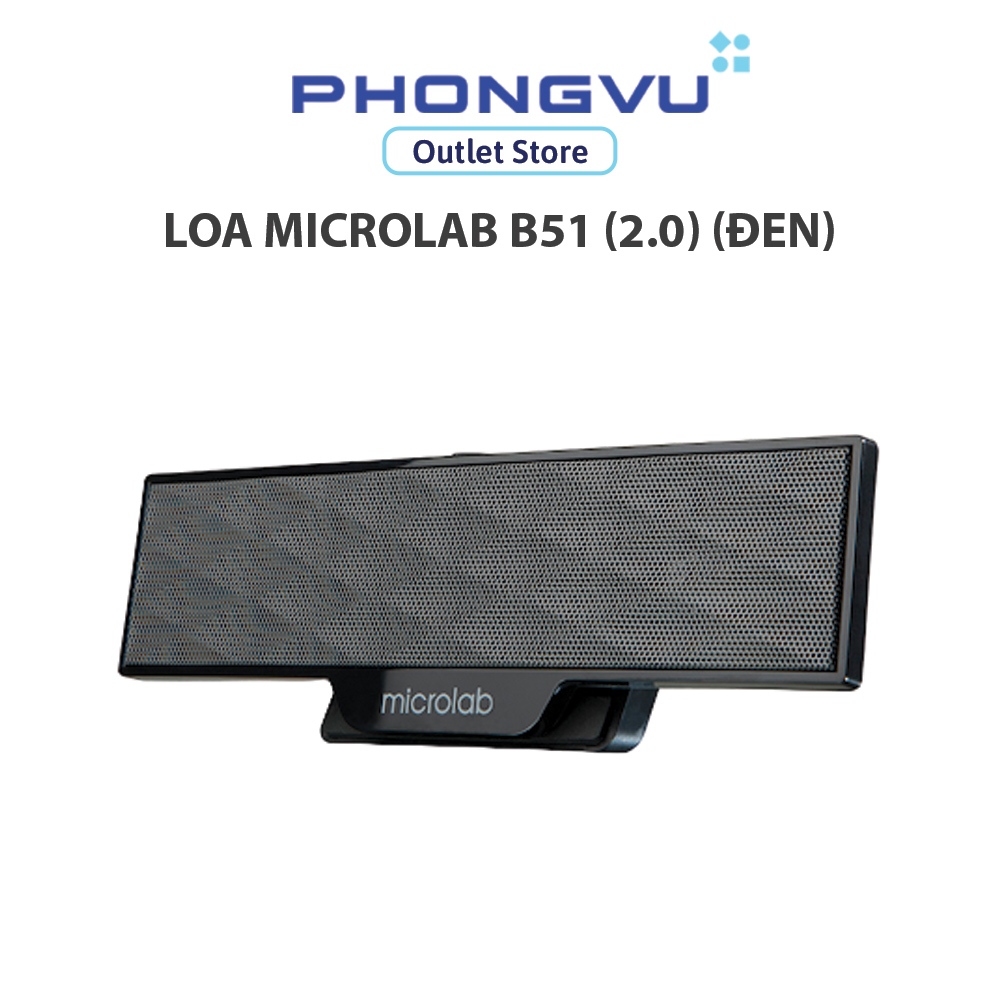 Loa Microlab B51 (2.0) (Đen) - Bảo hành 12 tháng | Shopee Việt Nam