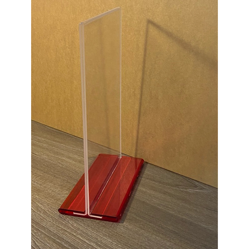 Menu mica để bàn - Kệ menu mica - Standee mica để bàn A4, A5, A6 ...