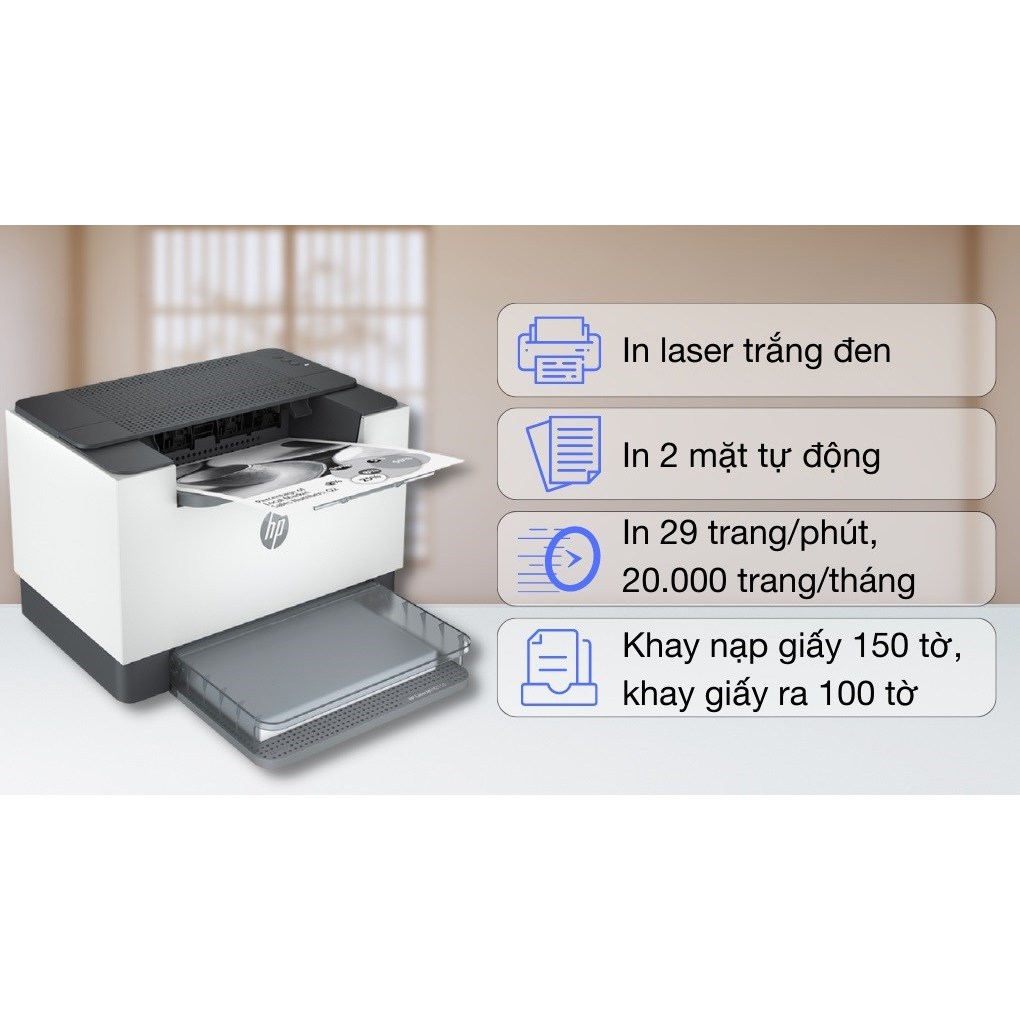 Máy in laser jet HP M211D in 2 mặt dành cho cá nhân doanh nghiệp ...