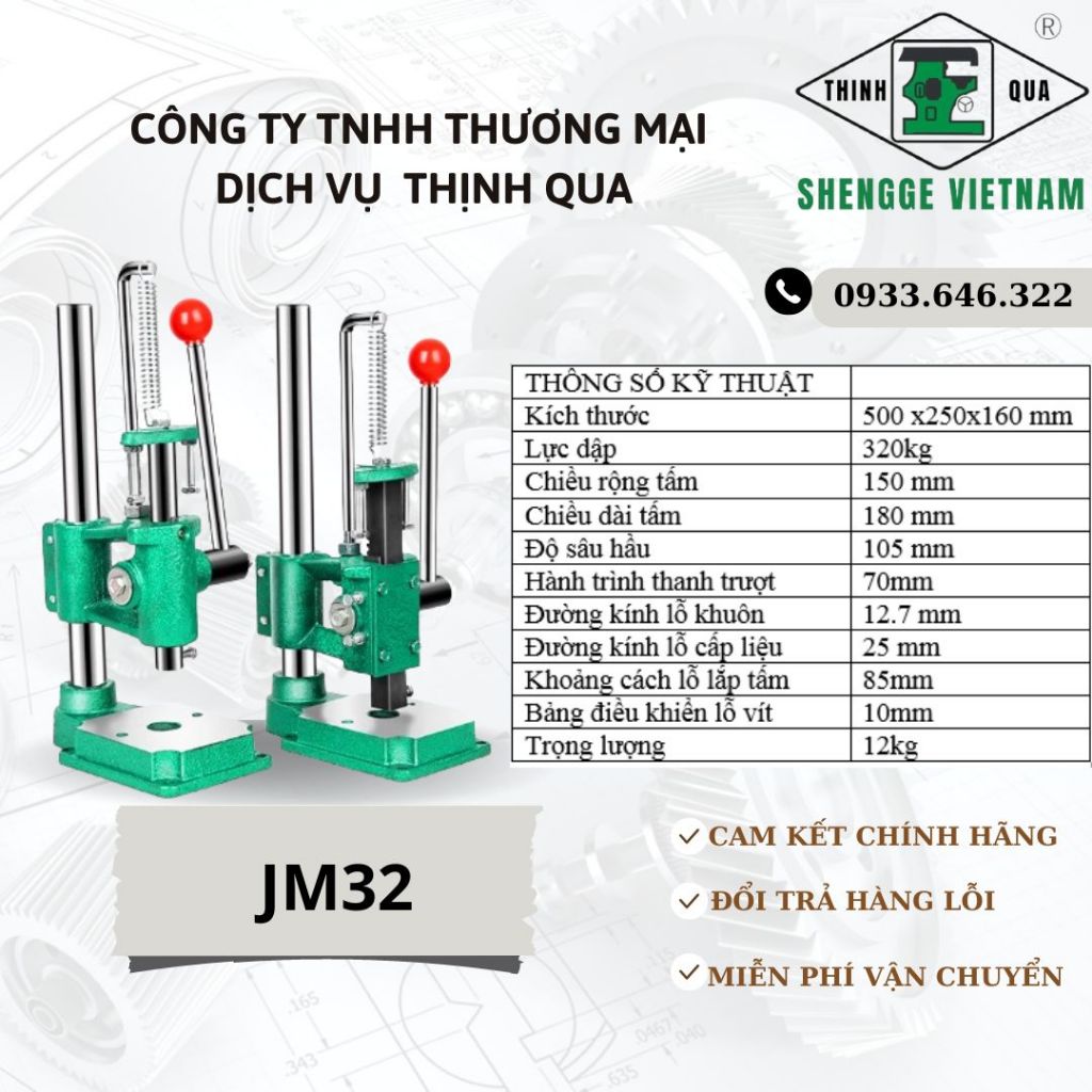 MÁY DẬP GẠT TAY MINI JM-32 JR-32 | Shopee Việt Nam