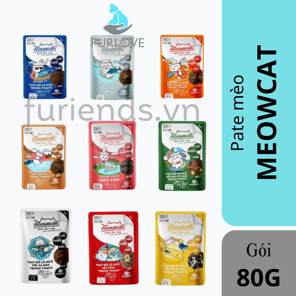 [HOẢ TỐC] Thức ăn Pate cho mèo Meowcat 70g - Furiends Official Store | Shopee Việt Nam