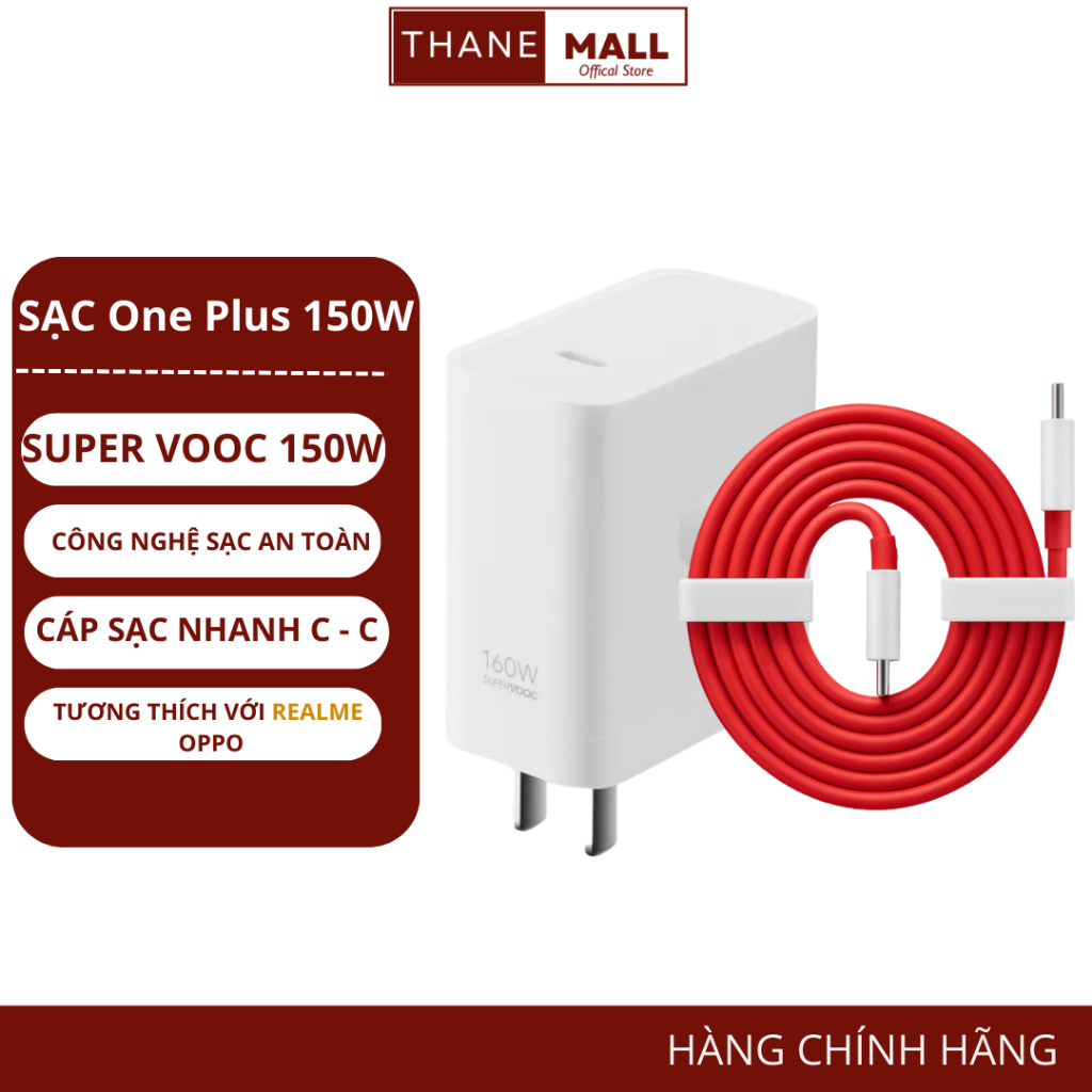 Bộ sạc nhanh 150W,160W cho Oneplus ACE pro, 10T pro, Realme GT neo 3, GT Neo 5 | Shopee Việt Nam