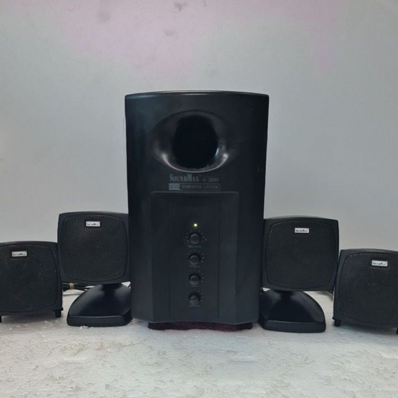 BỘ LOA VI TÍNH 4.1 SOUNDMAX model : A- 3000, ĐÃ GẮN BLUETOOTH | Shopee ...