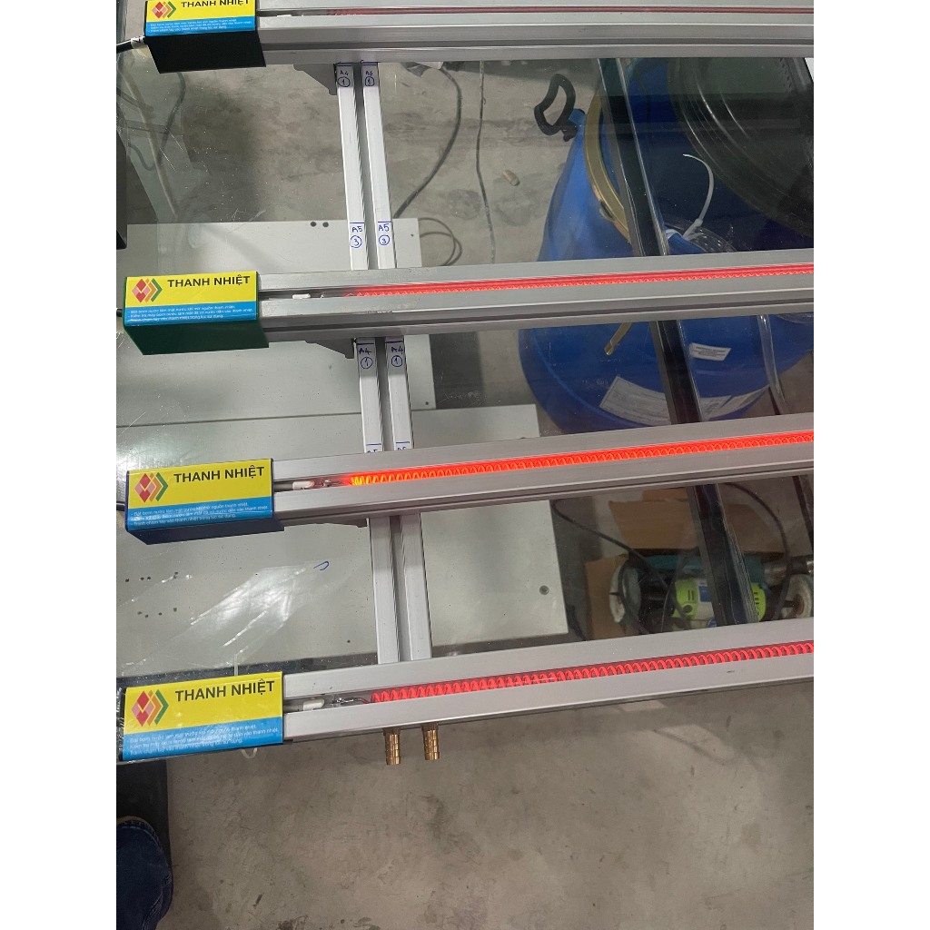 Máy uốn mica cho ngành quảng cáo - Thanh nhiệt uốn mica dài 45cm 65cm ...
